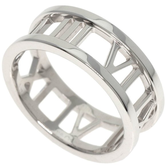 Tiffany & Co. | Jewelry | Tiffany Co 8k White Gold Atlas Ring | Poshmark